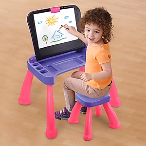VTech Touch and Learn Activity Desk Deluxe, Pink