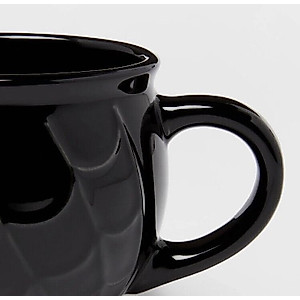 Dwellacy Black Spider Web and Spiders Witch Cauldron Halloween Mug Spooky Spiderweb Víspera de Todos los Santos