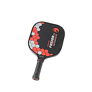 Gamma Sports Pickleball Paddles: Pickleball Rackets - Textured Fiberglass Face - Mens and Womens Pickle Ball Racquet - Indoor and Outdoor Racket: Fusion LE ~8 oz
