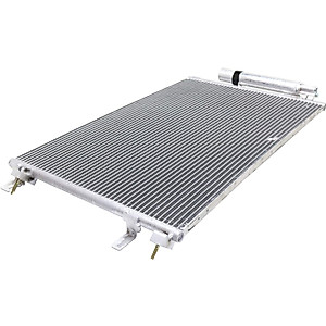 Kool-Vue A/C Condenser Compatible with 2015-2022 Ford Mustang With Receiver Drier Aluminum FO3030247