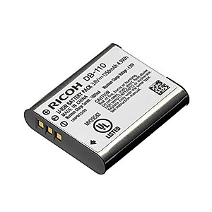 Ricoh DB-110 Rechargeable Li-Ion Battery GR Series WG6 G900 Theta X