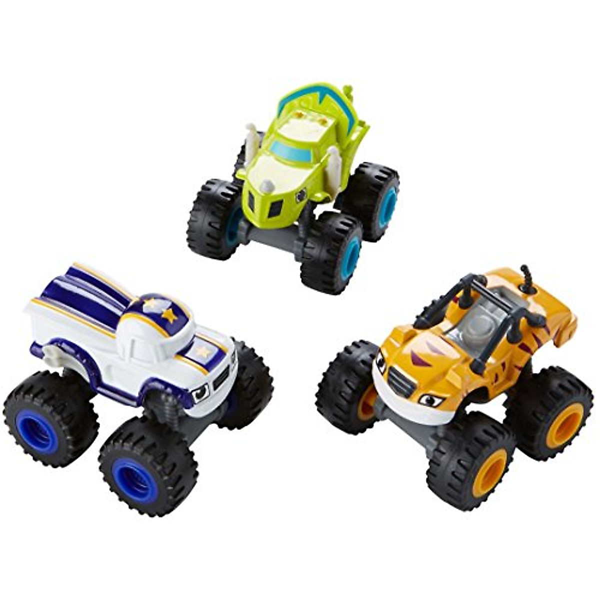 Fisher-Price Nickelodeon Blaze & The Monster Machines, 3 Pack Die-Cast Pack #2