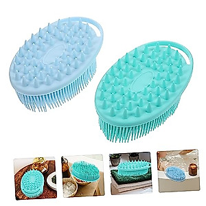 FOMIYES 8 pcs Bath Rinser exfoliantes para el Cuerpo Bath Scrubber for Body Foot Scrubber in Shower Body scrubbers exfoliating Brush Tactile Brush Massage Brush Body wash Double Sided