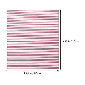 Hemoton 50 Sheets Dry Waxed Deli Paper Sheets Paper Sandwich Paper Liners Food Basket Liners Wax Paper Deli Wrap Wax Paper Sheets for Wrapping Bread and Sandwiches Pink