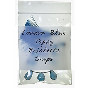 Dazzling Displays 100-Pack 2 Mil Clear Resealable Poly Bags with White Block (2 x 3 Inch)