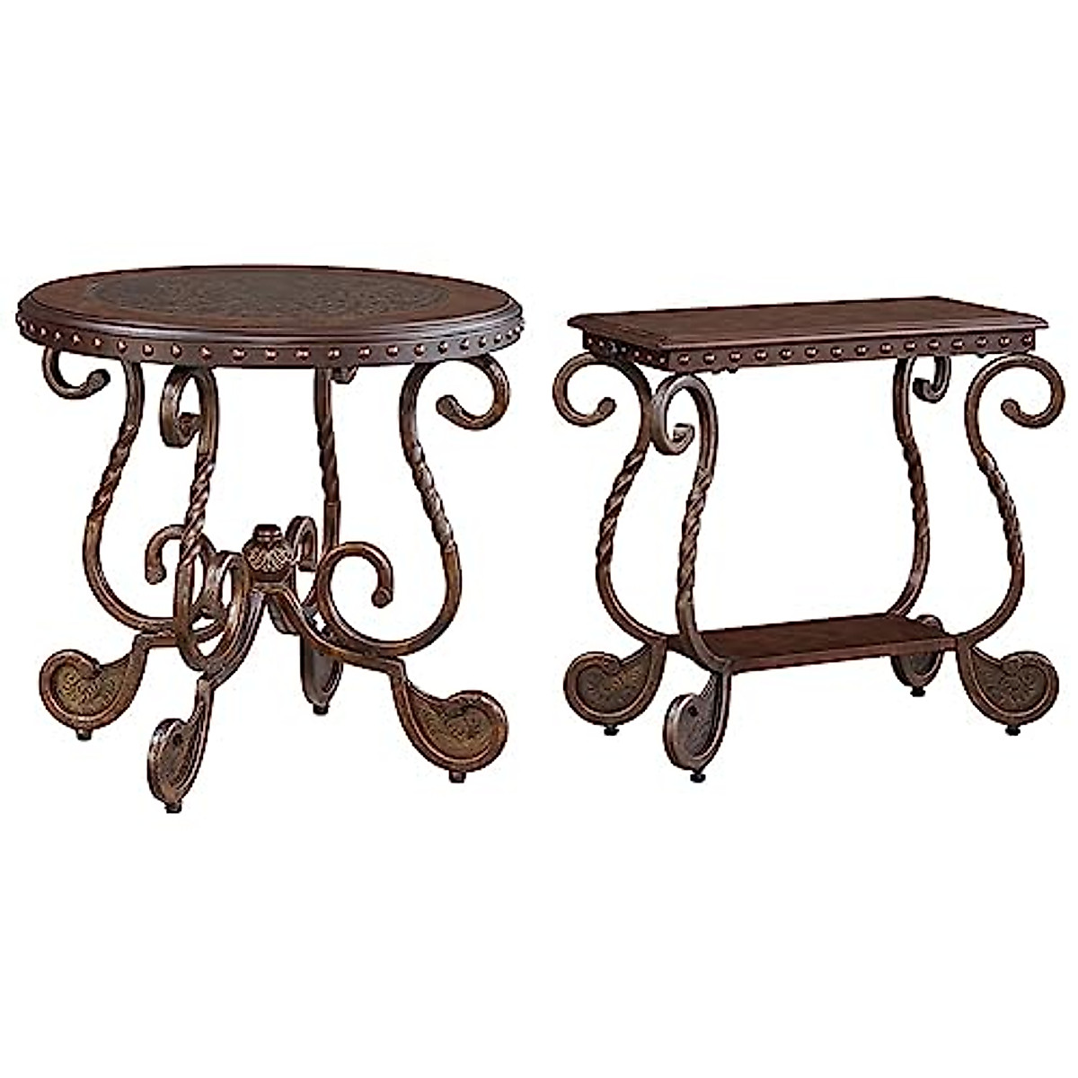 Elegant Vintage Inspired End Tables by Ashley