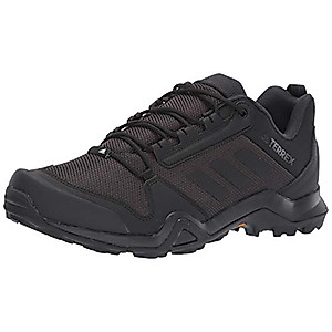 adidas outdoor Men's Terrex Ax3 Hiking Boot, Black/Black/Carbon, 10 M US