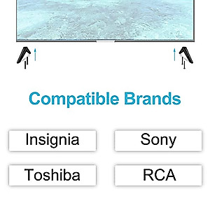 Universal TV Stand Screws and Washers for TV Stand Legs Screws Kit for Insignia Sony Toshiba RCA Roku TV Mount Screws Kit, Universal TV Leg Screws, Includes Screws, Washers