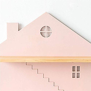 PIBM Stylish Simplicity Shelf Wall Mounted Floating Rack Shelves Retro Partition Storage Sundries Cosmetic Multifunction Storage Bedroom,3 Sizes, a , 40X9X52CM