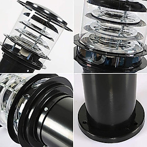 Modern Simple LED Street Lamp Outdoor Grass Acrylic Post Lights American Waterproof Landscape Light Villa Aluminum Garden Lawn Floor Park Decoration Column E27