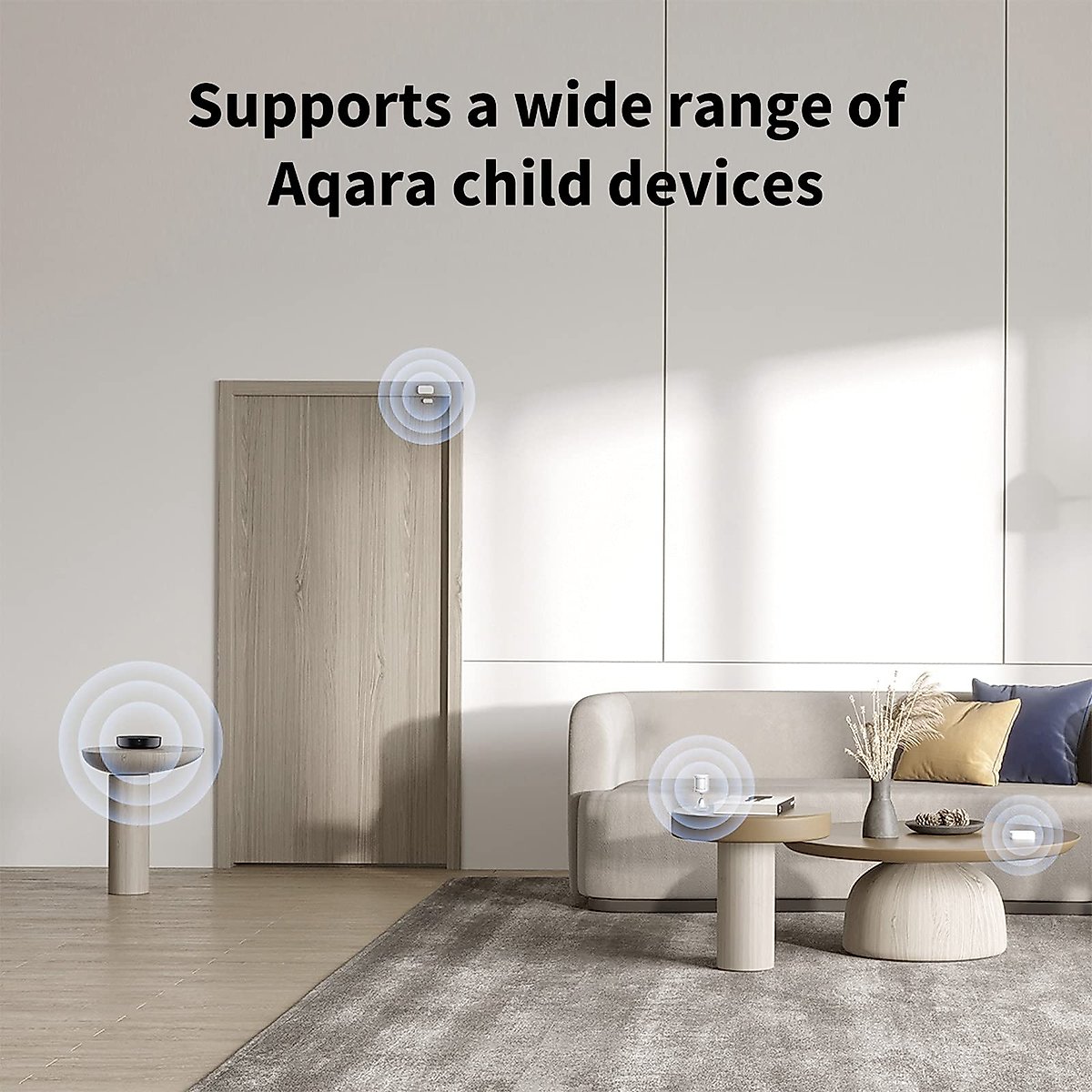 Aqara Smart Hub M2 (2.4 GHz Wi-Fi Required), Smart Home Bridge for Alarm System, IR Remote Control, Home Automation, Supports Alexa, Google Assistant, Apple HomeKit and IFTTT