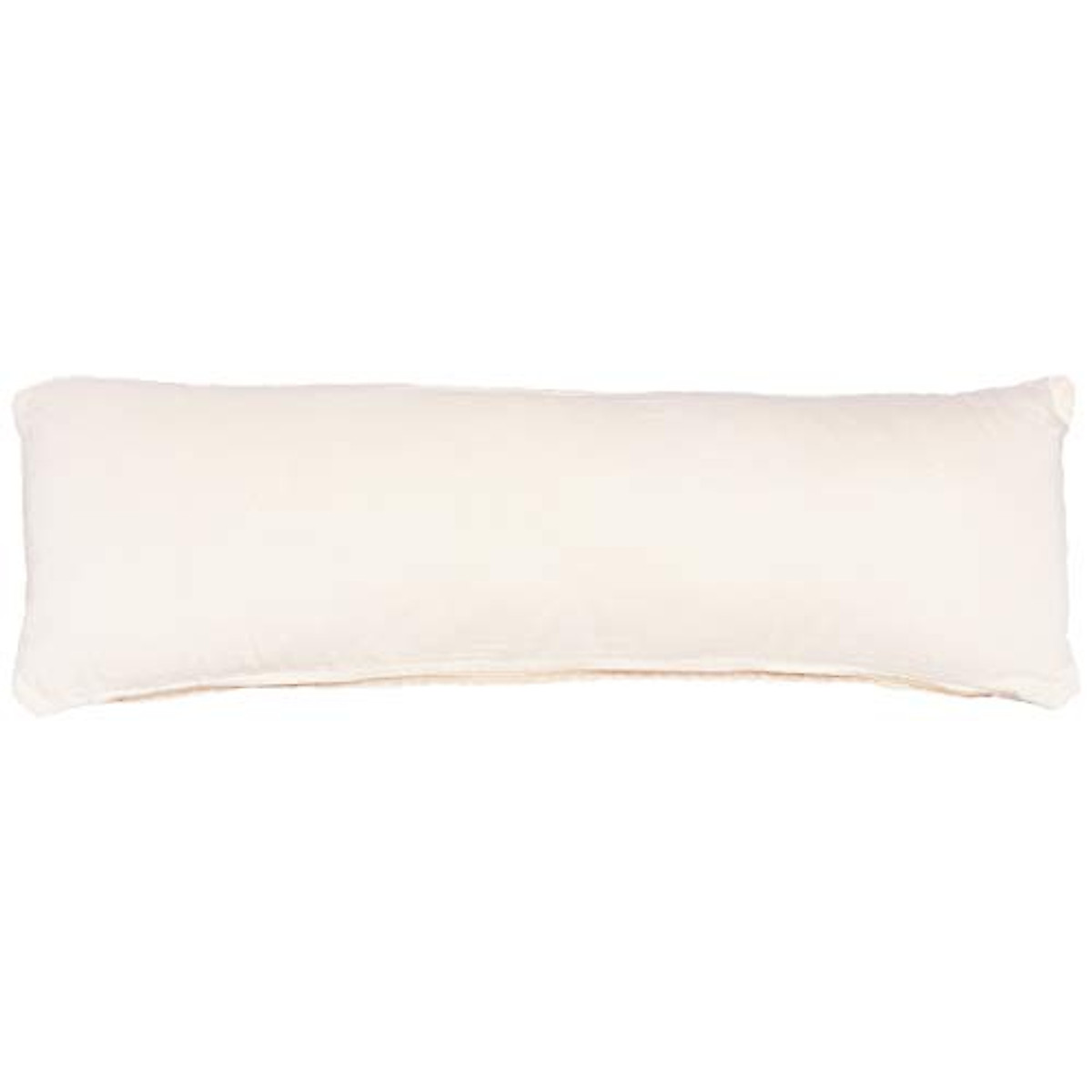 Mud Pie Polyester XOXOXO Washed Canvas Long Pillow 4163015, 1 Count (Pack of 1)