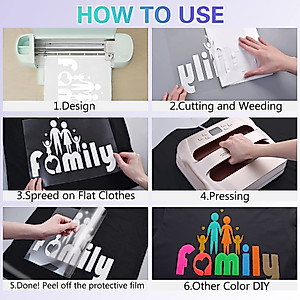 3D Puff Vinyl Heat Transfer for T-Shirts, 12" x6ft 3D Puff HTV Iron on Vinyl, 3D Puff Vinyl Heat Transfer HTV for Heat Press Clothing White Christmas Gifts