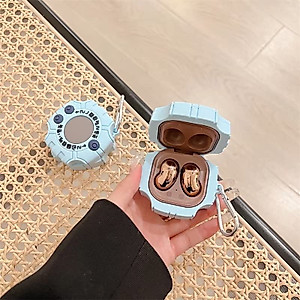Case for Samsung Galaxy Buds 2 & Buds Live & Buds Pro, Soft Silicone 3D Cute Cartoon Character Kawaii Fashion Cover Animal Design (Digimon)