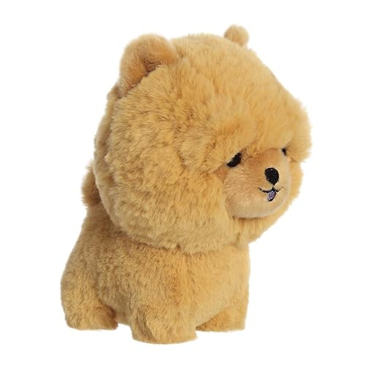 Aurora® Playful Teddy Pets™ Chow Chow Stuffed Animal - Unique Design - Endless Play - Brown 6.5 Inches