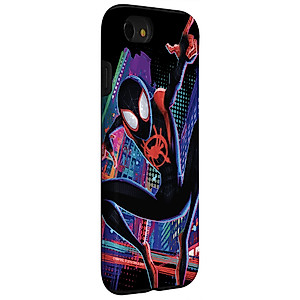 iPhone SE (2020) / 7 / 8 Marvel Spider-Man Into the Spider-Verse Miles Morales City Case