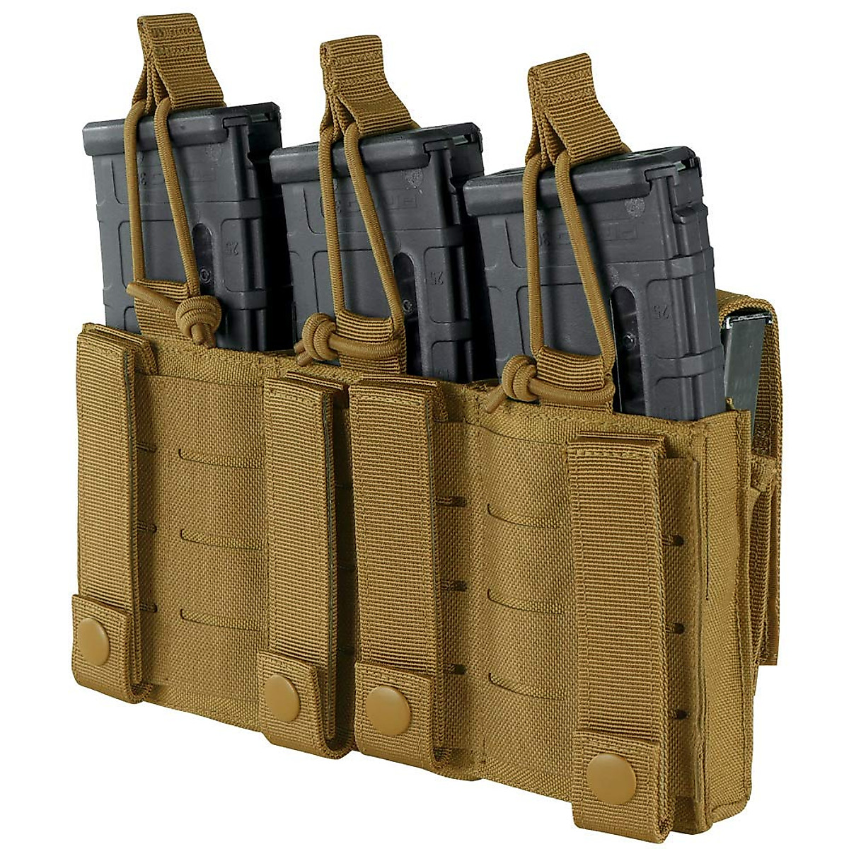 Condor GEN2 Triple Kangaroo Magazine Pouch (Coyote Brown)