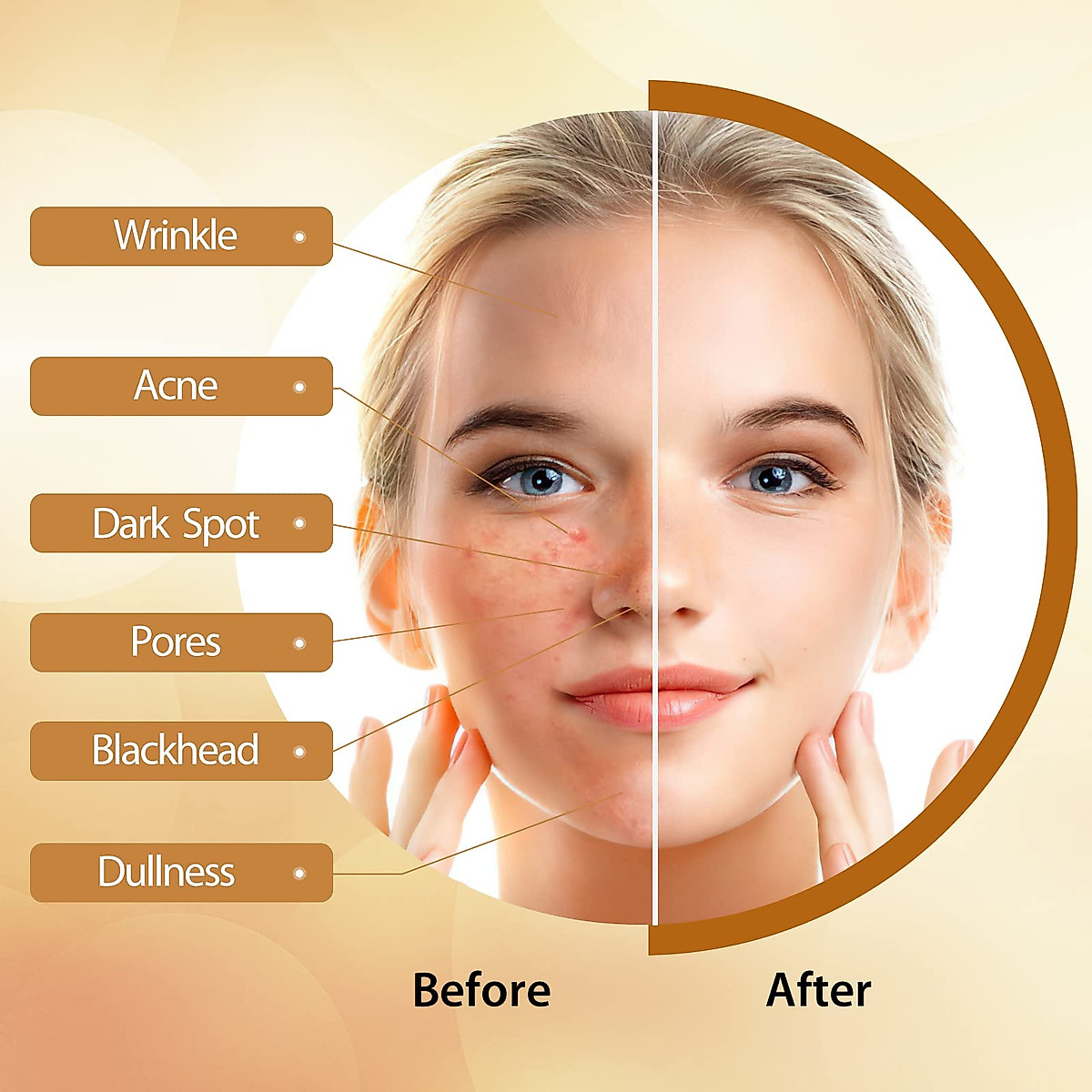 POP MODERN.C Kojic Acid Soap Turmeric Soap for Face and Body Vitamins C Soap for Acne Blackheads Christmas Gifts 2x100g Soaps 1pc Mesh Soap Pouch and Wooden Soap Holder