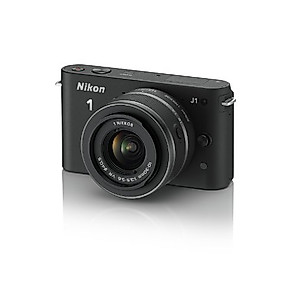 Nikon 1 J1 HD Digital Camera System with 10-30mm Lens (Black) (OLD MODEL)