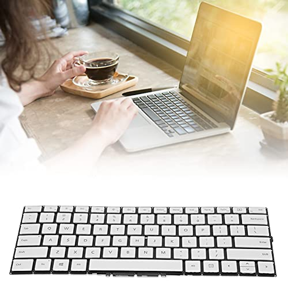 Vifemify Keyboard Base Easy to Plug Unplug Replace Durable Keyboard Dock for Book 2 1832/1834 / 1835