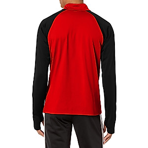 PUMA Mens 1/4 TeamLIGA 1 4 Zip Top, Red/Black, X-Large US