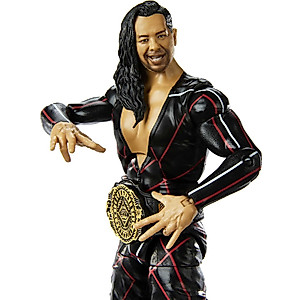 WWE Shinsuke Nakamura Elite Collection Series # 81 Action Figure, 6-in Posable Collectible Gift Fans Ages 8 Years Old & Up [Styles May Vary]
