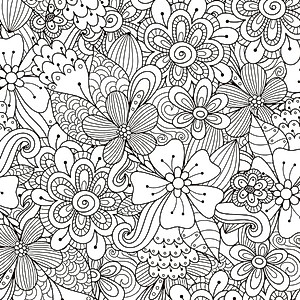 Playful Patterns Coloring Book: For Kids Ages 6-8, 9-12