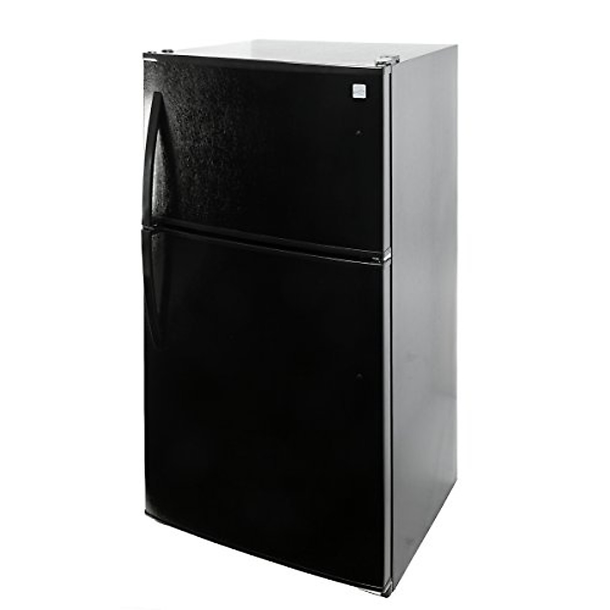 Kenmore Top-Freezer Refrigerator with Ice Maker and 21 Cubic Ft. Total Capacity, Black