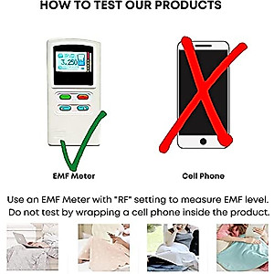 Wzglod 5G Anti-Radiation Pregnant Blanket Radiation Protection Cotton Blanket Maternity Baby EMF Shield Shield Soft and Breathable,A