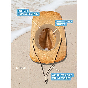 San Diego Hat Company Women's One Size Tea Stain Cowgirl Hat
