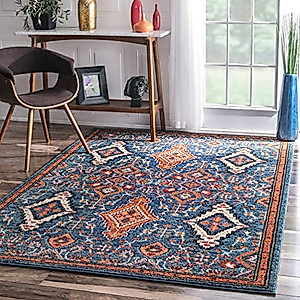 nuLOOM Elayne Diamond Area Rug, 10' x 14', Multi