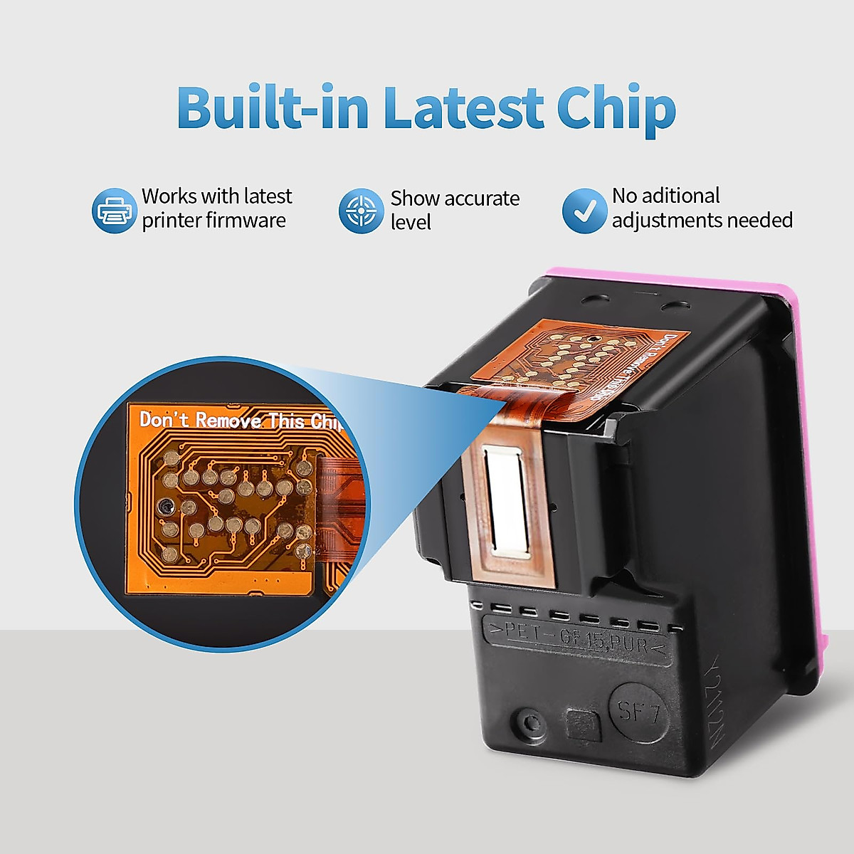 SANUNE 63XL Ink Cartridge Combo Pack Remanufactured for HP Ink 63 for HP Officejet 3830 4650 5255 5258 5200 4652 4655 Envy 4520 4512 DeskJet 2130 2132 Printer (63XL Ink Cartridges Black and Tri-Color)