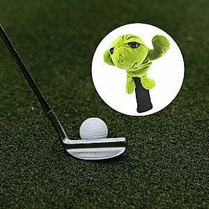 Plush Golf Driver Headcover Head Covers Universal, Turtle