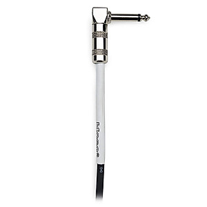 Hosa GTR-210R Straight to Right Angle Guitar Cable, 10 Feet,Black