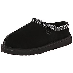 UGG Australia Men's Tasman Black Suede Slippers - 10 D(M) US