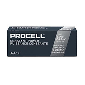 Duracell Procell AA 24 Pack, 9 Volt Batteries Pack of 12