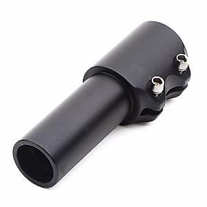 28.6mm Bike Stem Riser, Bike Fork Stem Extender, Aluminium Alloy Bicycle Handlebar Raiser Head Up Adapter for Mountain Bike, Road Bike, MTB, BMX