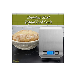 Duzzani Banneton Bread Proofing Basket, Sourdough Starter Kit, Bread Making Kit, sourdough bread, Sourdough Kit, Including a Digital Scale