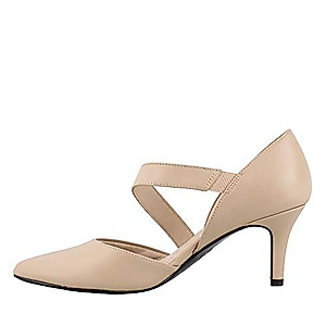 LifeStride womens Suki Pump, Tender Taupe, 8 Wide US