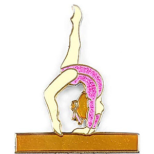 Snowflake Designs Back Walkover Gymnastics Pin - 1331