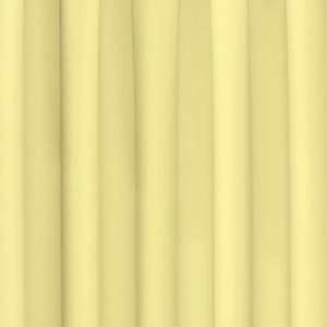 Eclipse Microfiber Valance Curtain For Windows, Solid, Rod Pocket For Kitchen, Living Room, Bedroom, And Bathroom, Single Panel, 42 in x 18 in, Yellow