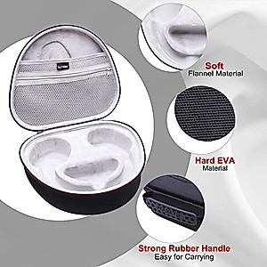 LTGEM EVA Hard Storage Case for Sony-INZONE H3 or H7 or H9 Wired Gaming Headset, Over-Ear Headphones with 360 Spatial Sound, MDR-G300 or WH-G700 or WH-G900N - Travel Protective Carrying Bag