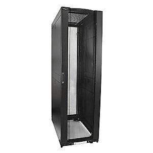 StarTech.com 4-Post 42U Server Rack Cabinet, 19" Data Rack Cabinet for IT Equipment Mount, Full Size Network Cabinet Storage