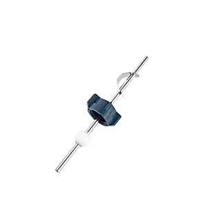 FullMayPro Lavatory Pop Up Center Piece Assembly,Pop Up Drain Repair Kit,Fits Most Popular Brands，Replacement for PS2673,PS469 and PSB327,Replacement Bathroom Sink Pivot Rod,18MM Ball, Chrome（1PC）