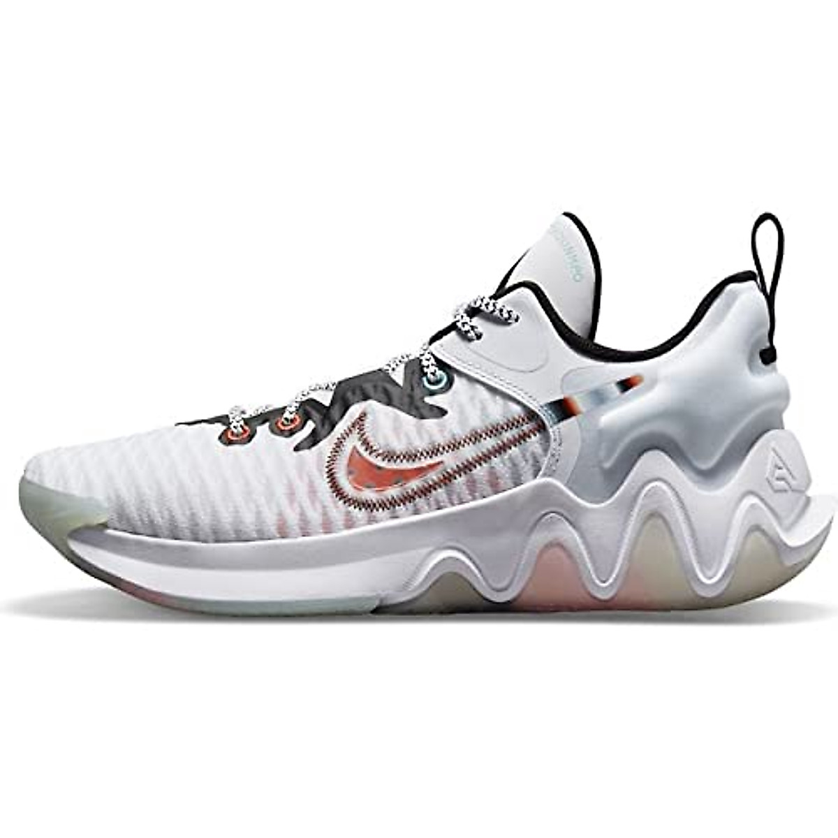 Nike Men's Giannis Immortality White/Clear Black DH4470-100 8