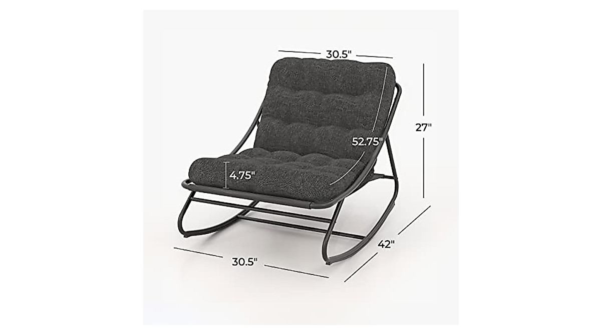 Comfortable Samba Rocking Chair for Indoor & Outdoor