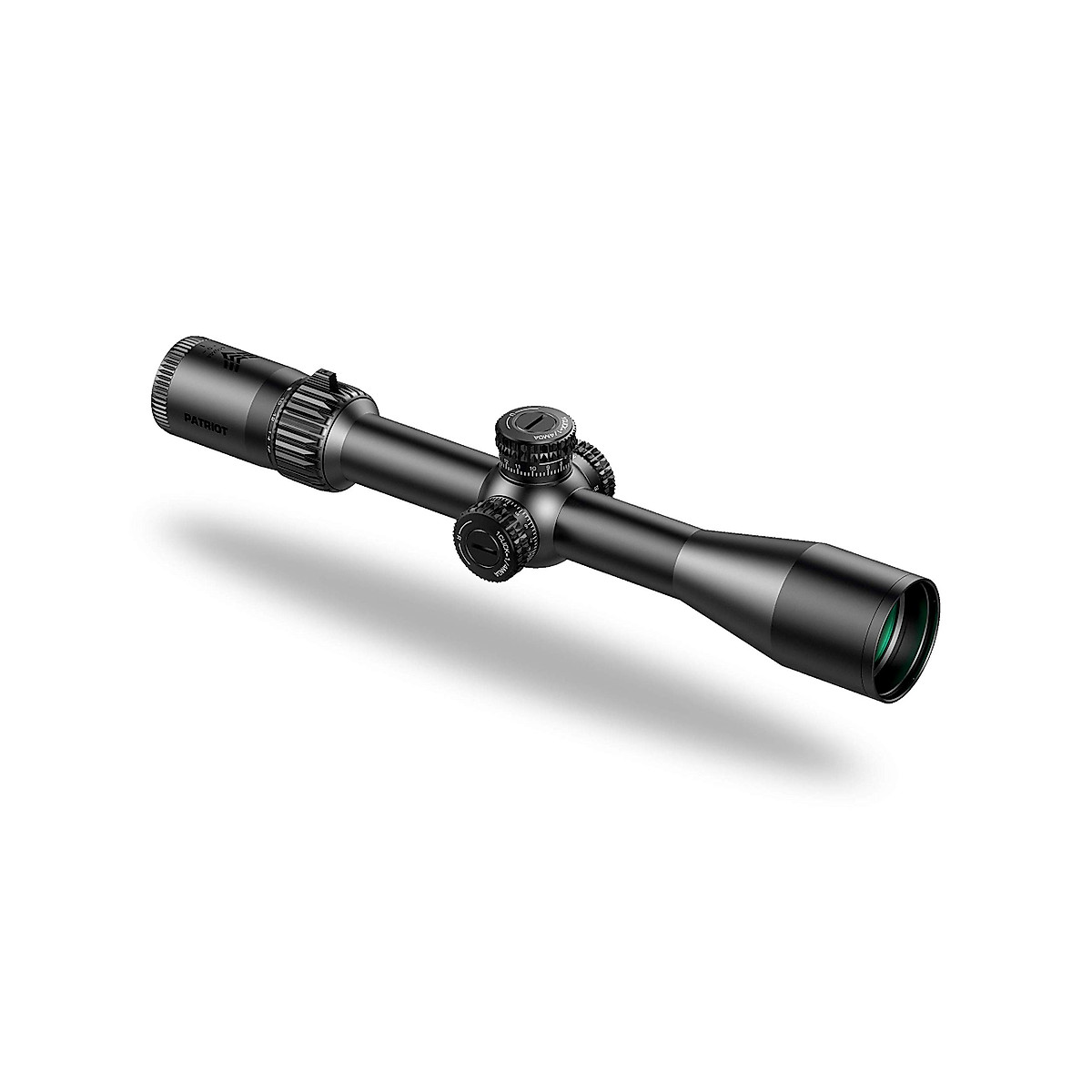 Swampfox Patriot FFP Precision Riflescope, 4-16x44 MOA Non Illuminated 30mm