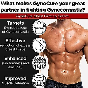 SLPB Gynocure Chest Firming Cream, 60g Gynecomastia Tightening Cream for Men, Hot Cream Anti Cellulite Cream (2Pcs)