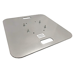 2 DJ Lighting 4.92 ft (1.5 Meter) Bolted Aluminum 8"x8" Truss Light Weight Dual Totem System. 100% Aluminum Bolt Style Trussing! 22 LB. Total Weight!