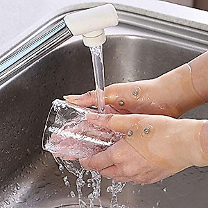 Pannow 4PCS Gel Wrist Thumb Support Braces Therapy Wrist Hand Thumb Gloves Waterproof Elastic Silicone Gel Wrist Support Brace for Tenosynovitis Typing Pain Relief